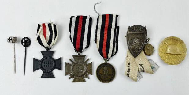 Seven German Medals, World War I