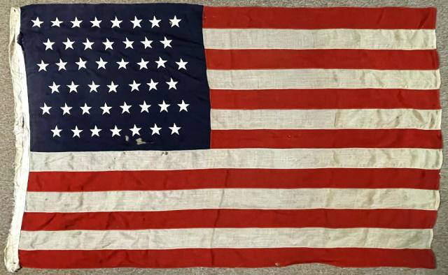 45 Star American Flag, (1896 1908)