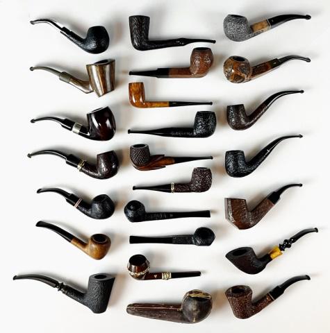 Collection, Carved Wooden Tobacco Pipes (23pc) - Jan 28, 2023 | J ...
