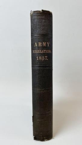 Book, Csa Gen. Isaac Trimble's Copy, Army Regs Auction