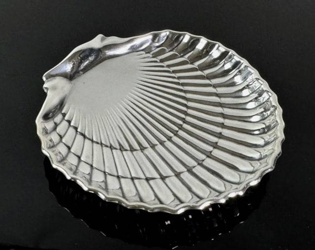 Sterling Silver Scallop Shell Bowl, Gorham Auction