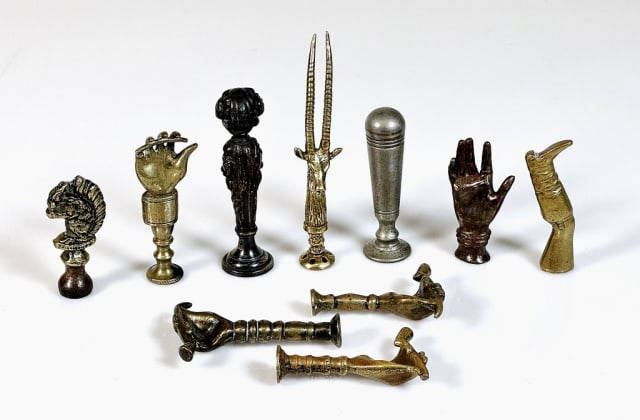 Collection Of Antique Pipe Tampers (10pc) Auction