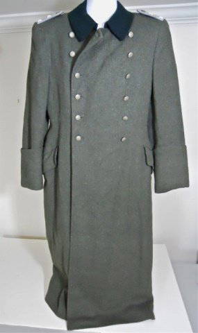 Wwii German Officer's Great Coat, 1944, Named