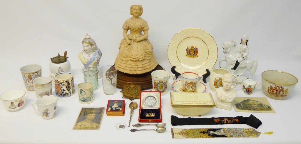 British Royal Commemorative Items, Circa 1837-1937