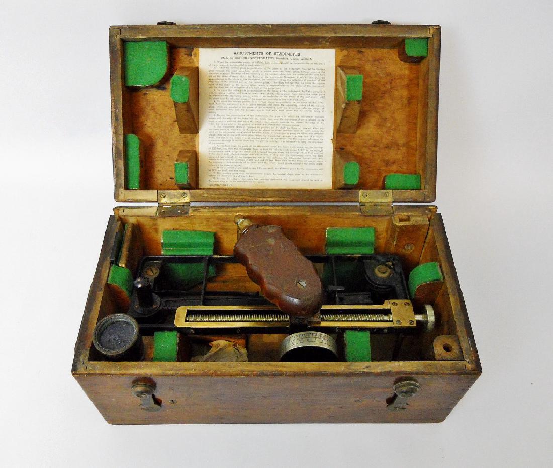 Vintage U.S. Navy Stadimeter, Dated 1942