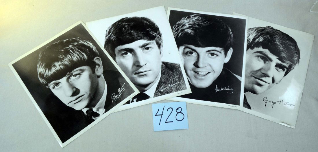 1964 Set 4 Beatles Posters by Seltaeb/Nems