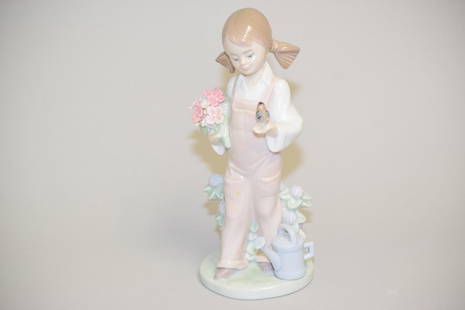 Lladro "spring Girl" Figurine