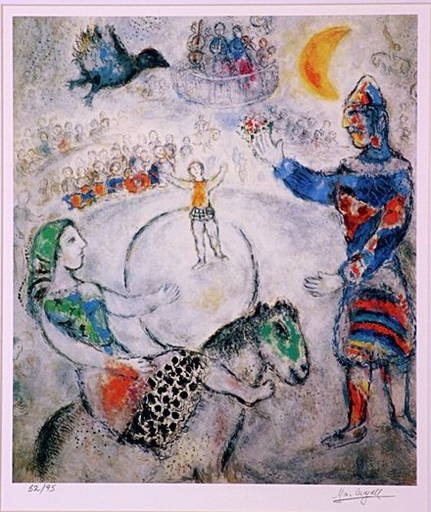 Marc Chagall The Large Grey Circus