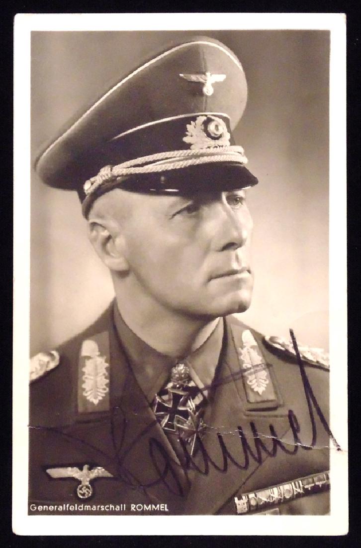 Erwin Rommel, Signed Photo/Postcard