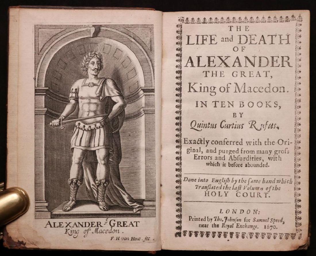 Life & Death of Alexander the Great, 1670