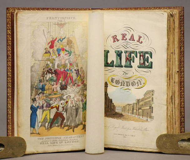Real Life In London, 1821, Color Plates