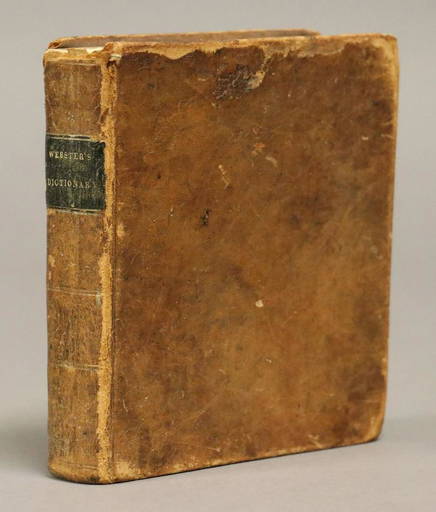 [hartford Imprint] Noah Webster, Dictionary