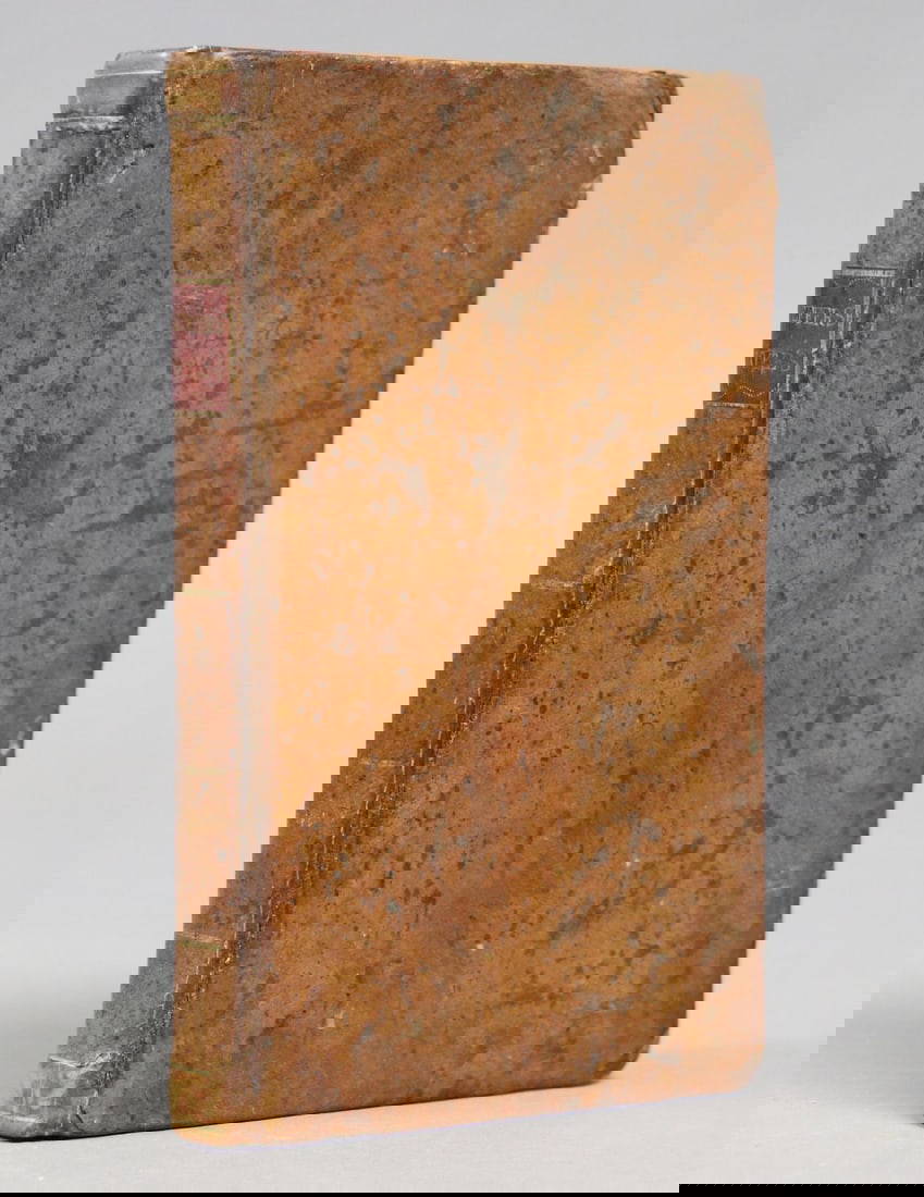 Jefferson's Notes On Virginia, 1788 Auction