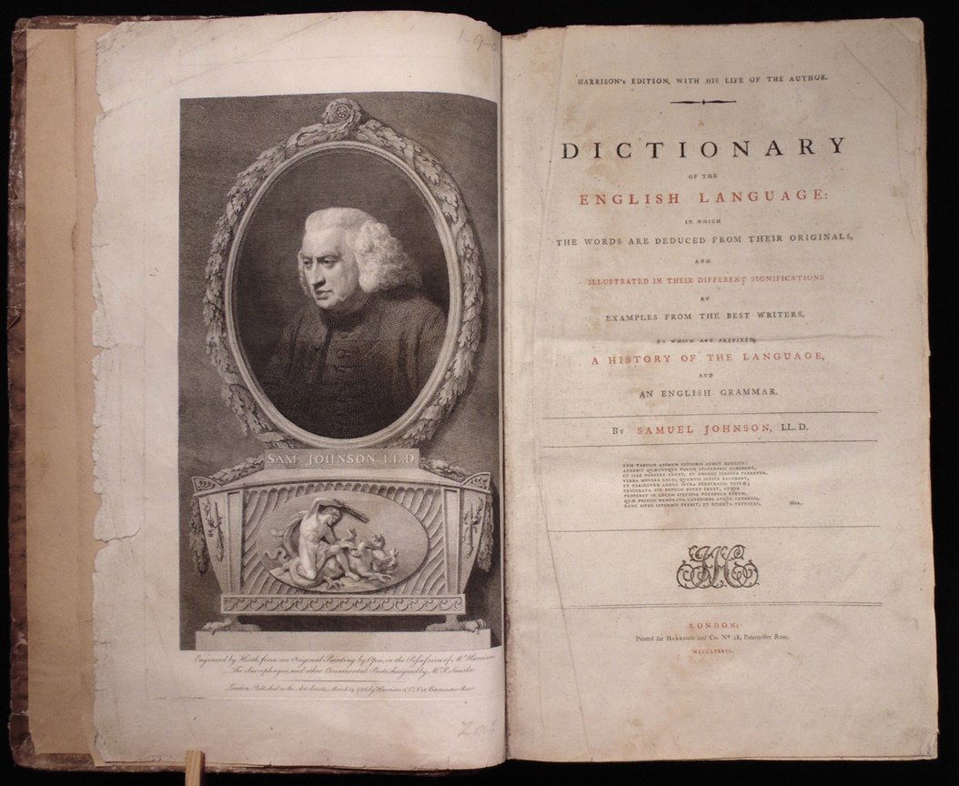 Samuel Johnson's Dictionary [Folio]