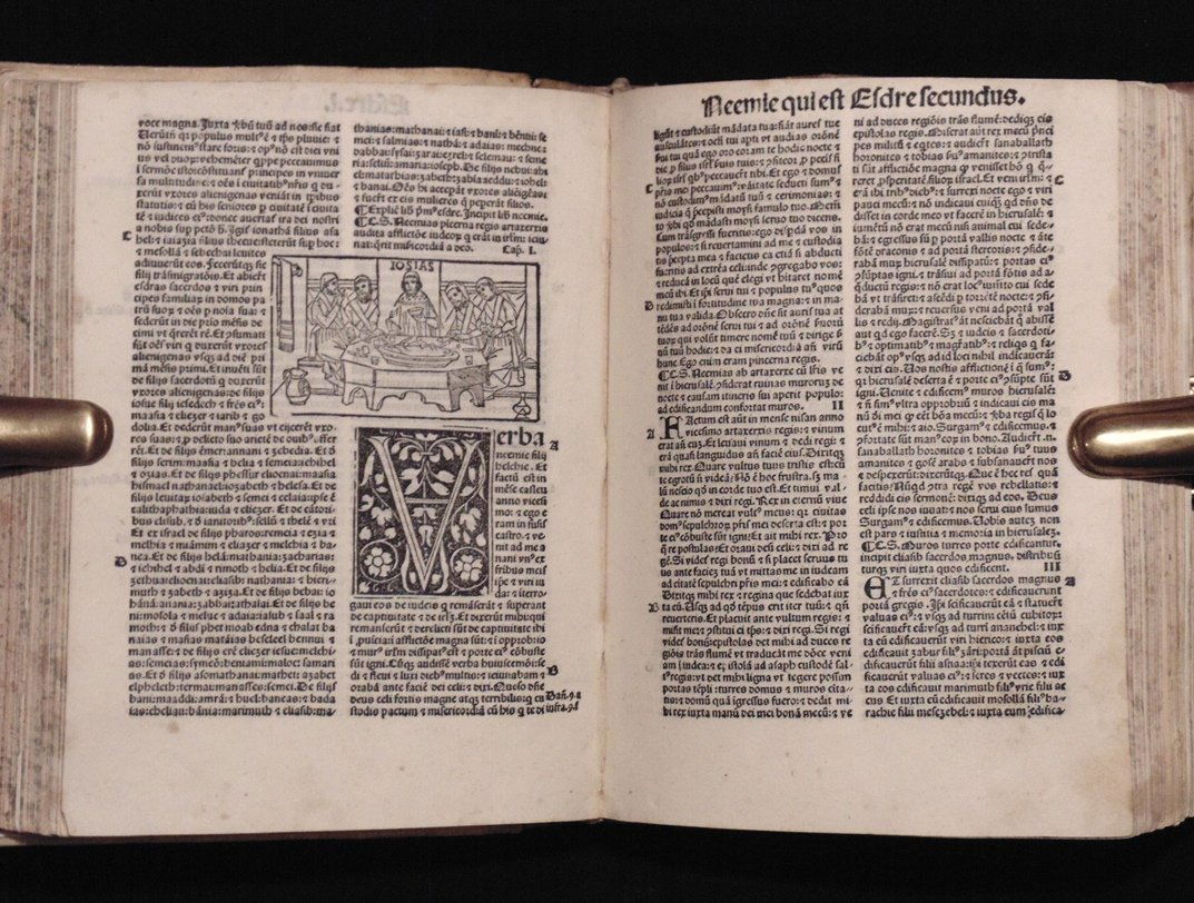 [Incunable Bible, Illustrated]