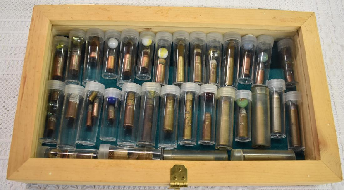 Rare collection of 32 Various Caliber Bullets.