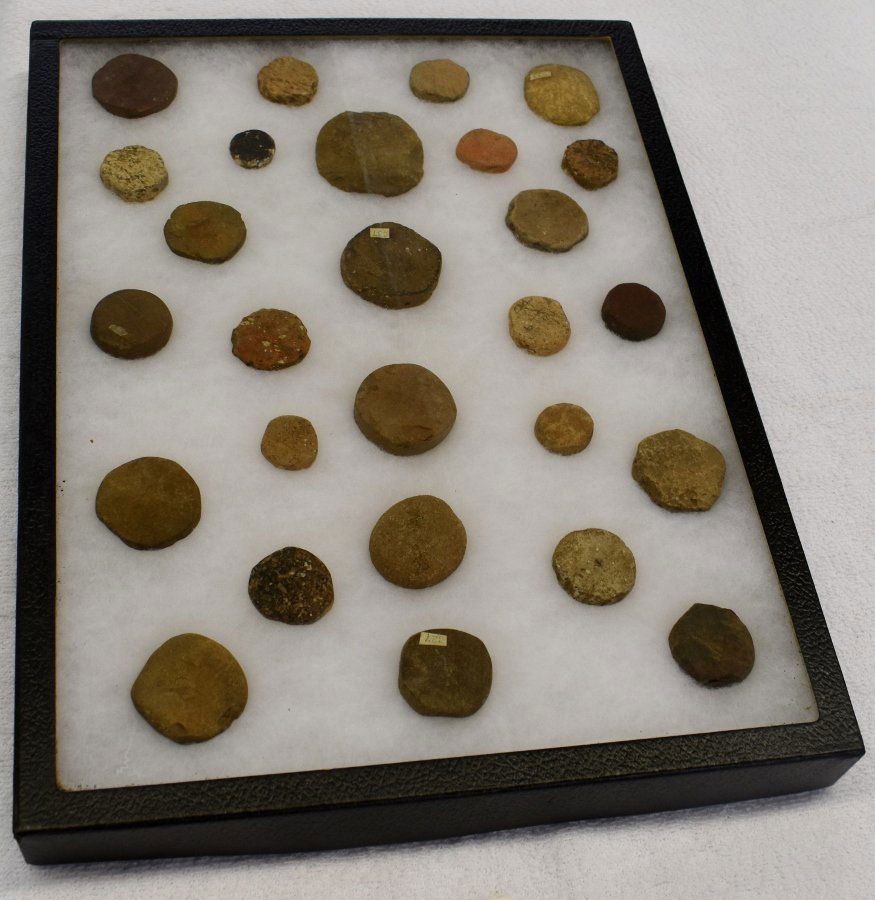 Native American Game Stones