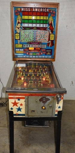 Miss America Supreme Pinball Machine By Bally