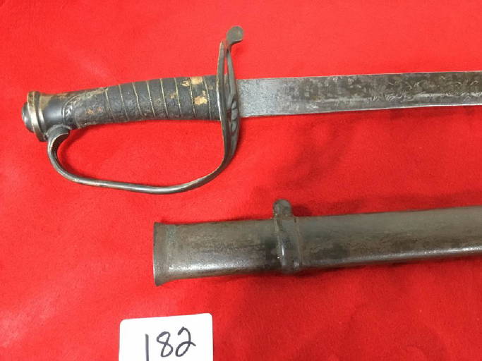 Mcelroy Co, Macon Ga Confederate Foot Officers Sword
