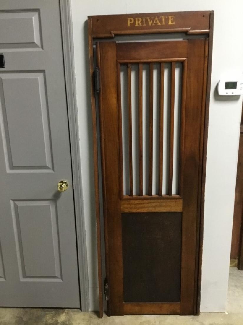 Rare Drug Store Swinging Door