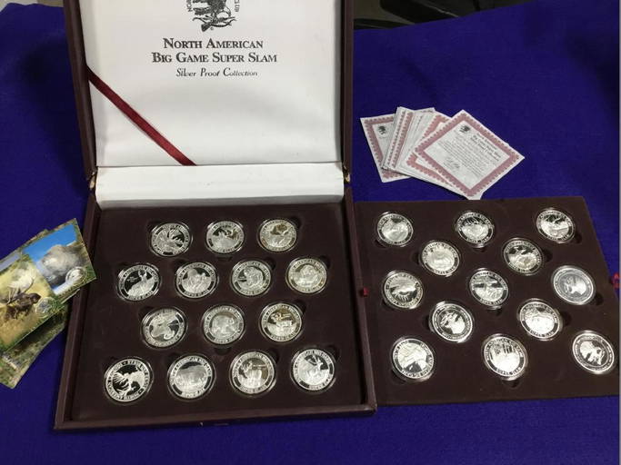 North American Big Game Super Slam Silver Proof