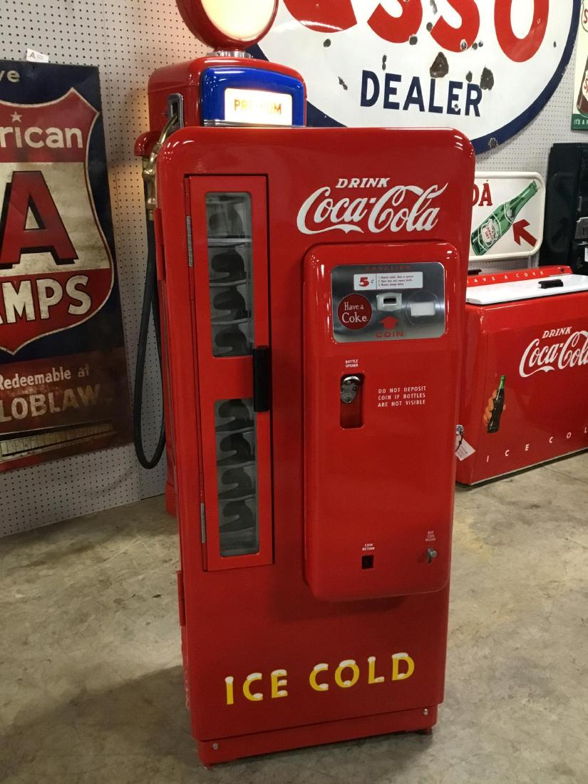 Cavalier 5 Cent Coca Cola Machine Model 72