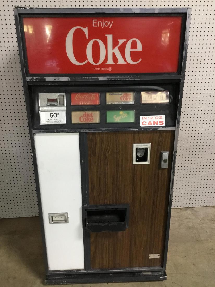 Dixie Narco Coca Cola Machine