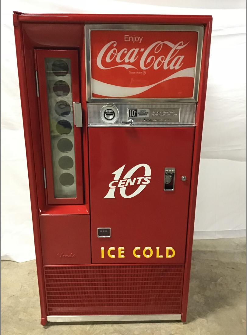 Vintage Coke Machine-Vendo 63