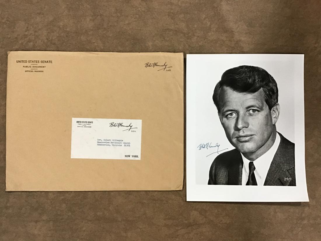 Authentic Bobby Robert F. Kennedy Signed Autograph