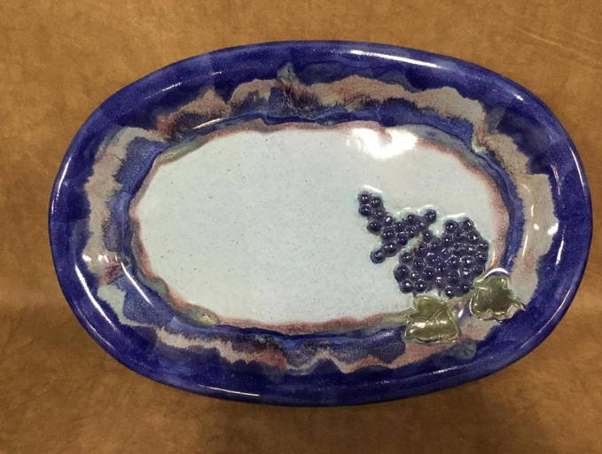 Blue Ridge Pottery Stoneware Platter