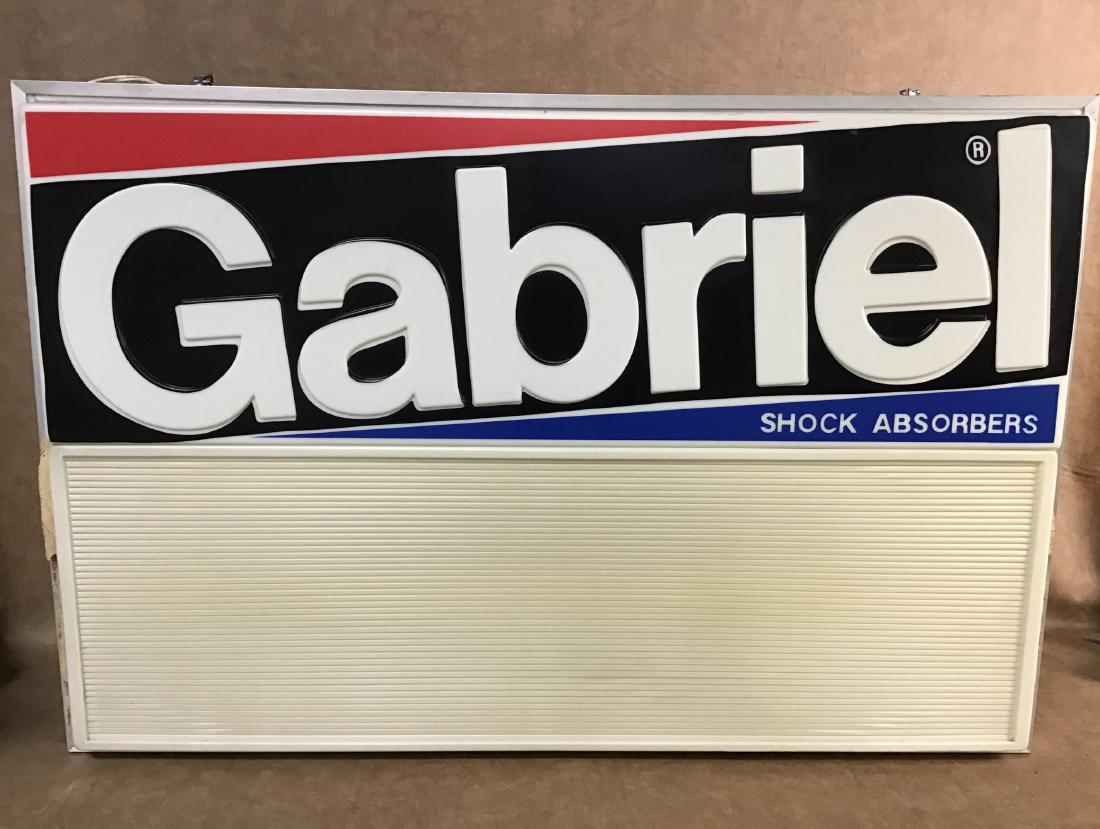 Gabriel Shock Absorber Lighted sign