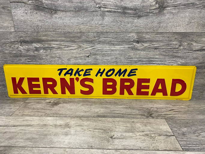 N.o.s Kerns Bread Advertising Sign