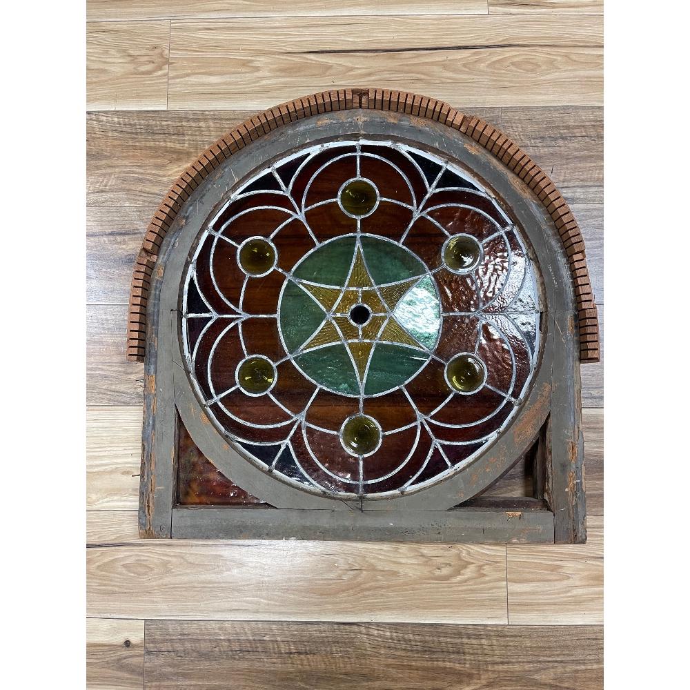 Antique Stain Glass Window