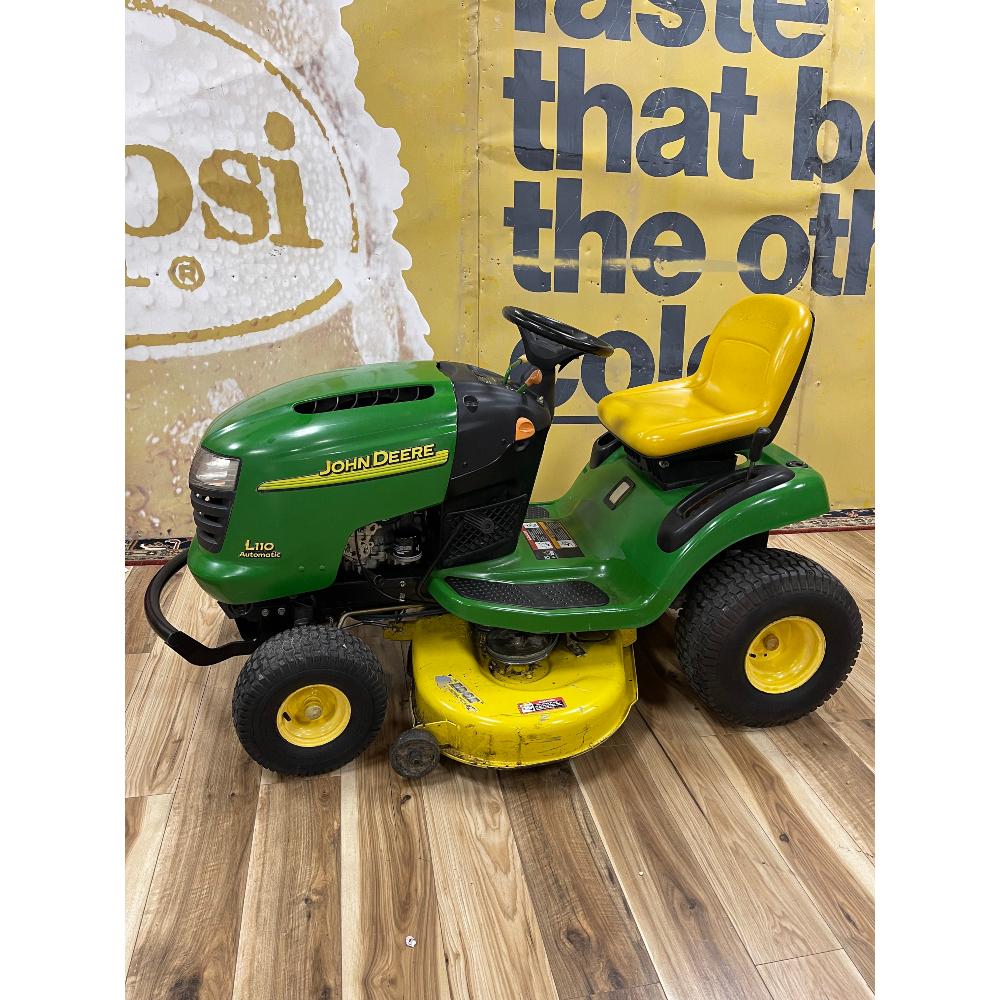 John Deere Model L110 Automatic 42in Lawn Mower (#0064F) on May 07 ...