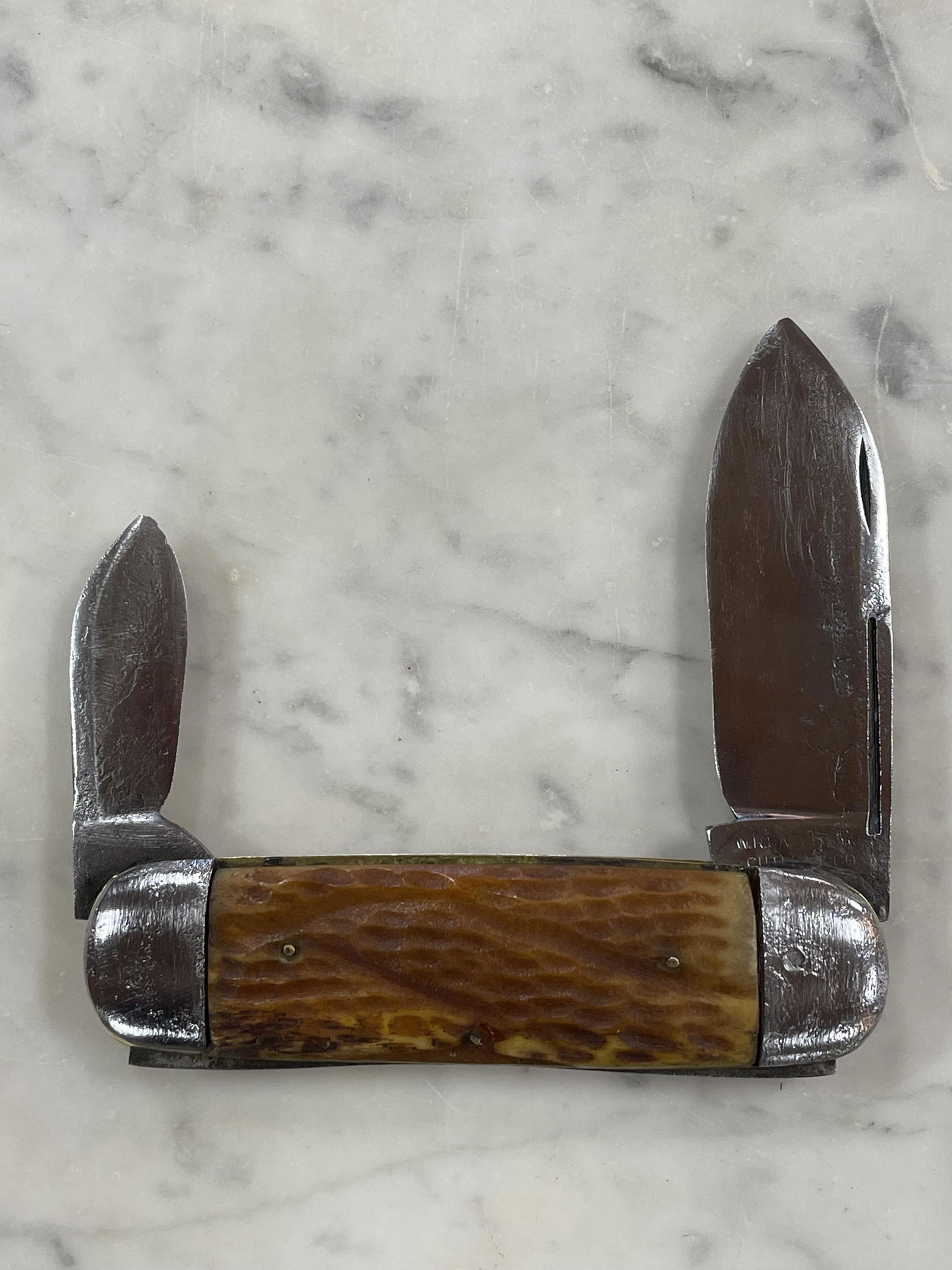 Rare! W.r. Case And Son's Cutlery Co. Elephant Toe Knife