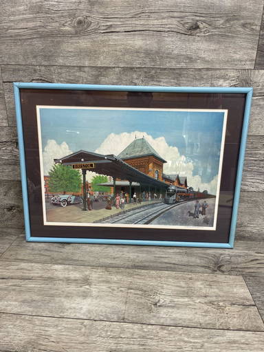 Signed Ted Laws Bristol Railroad Print