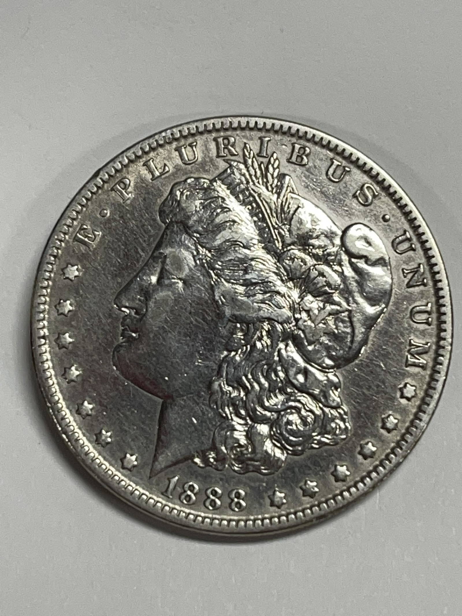 1888-o "hot Lips" Morgan Dollar Auction