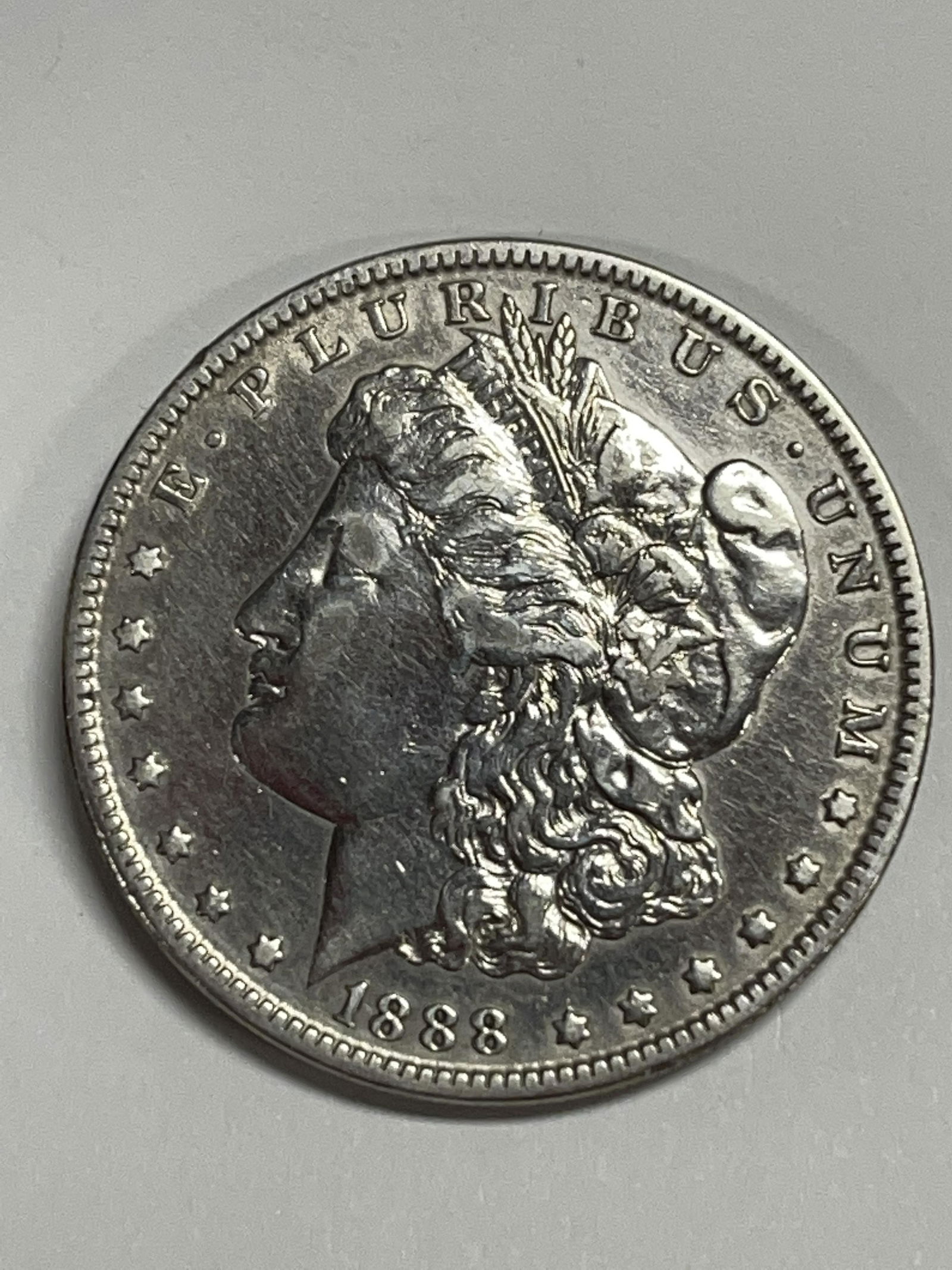 1888-o "hot Lips" Morgan Dollar Auction