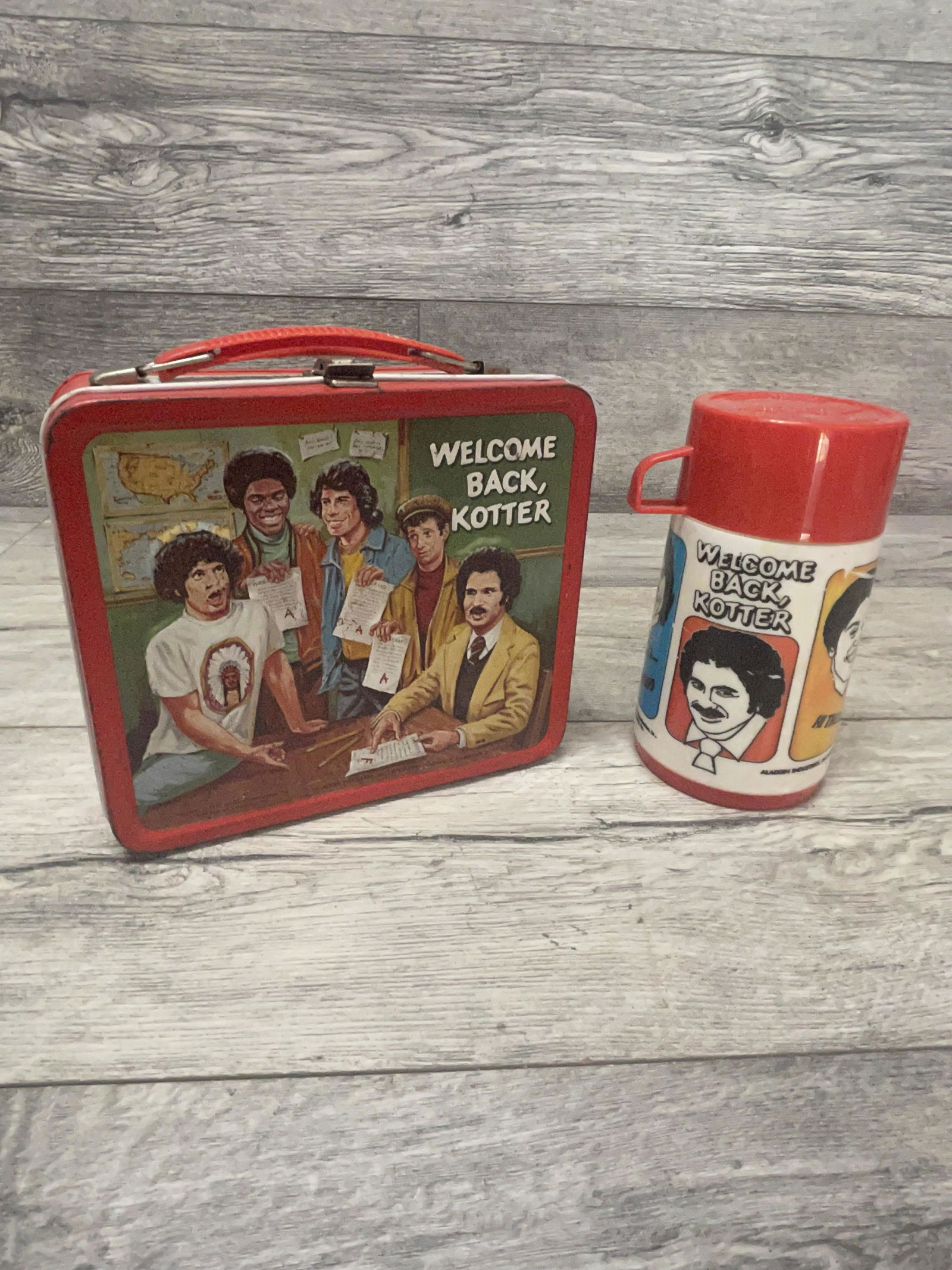 Vintage Welcome Back, Kotter Lunch Box - 1977 Auction