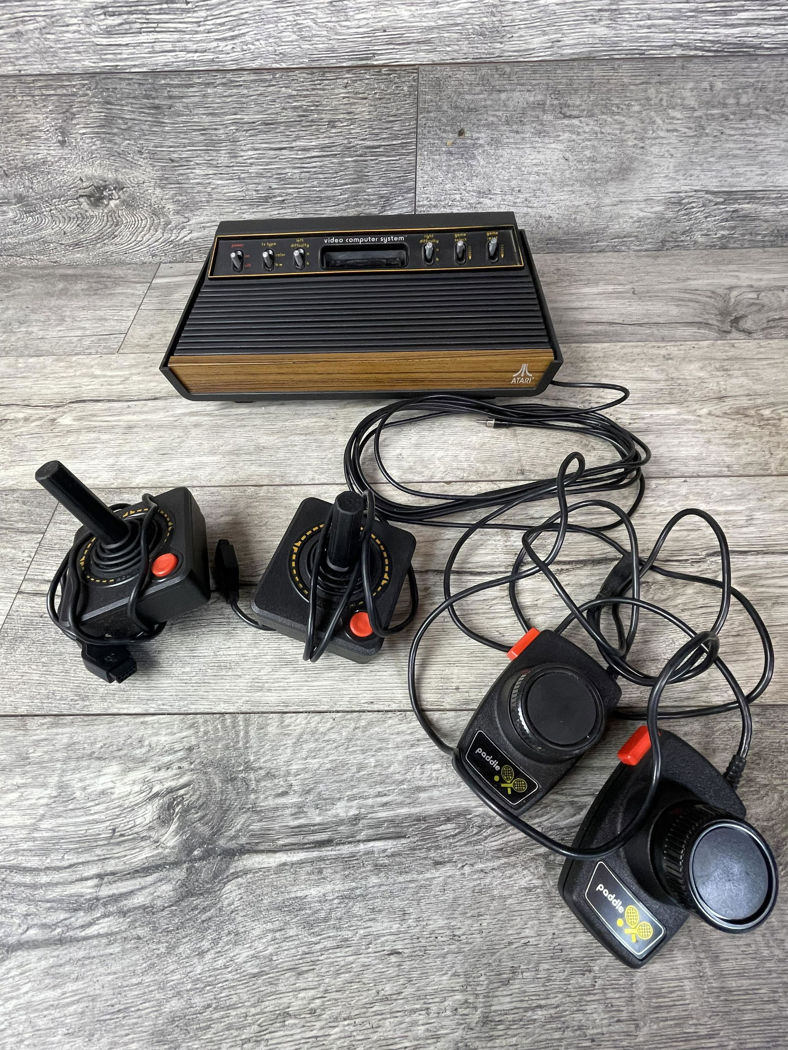 Vintage Atari 2600 System