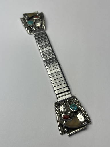 Sterling Silver Navajo Watch Band