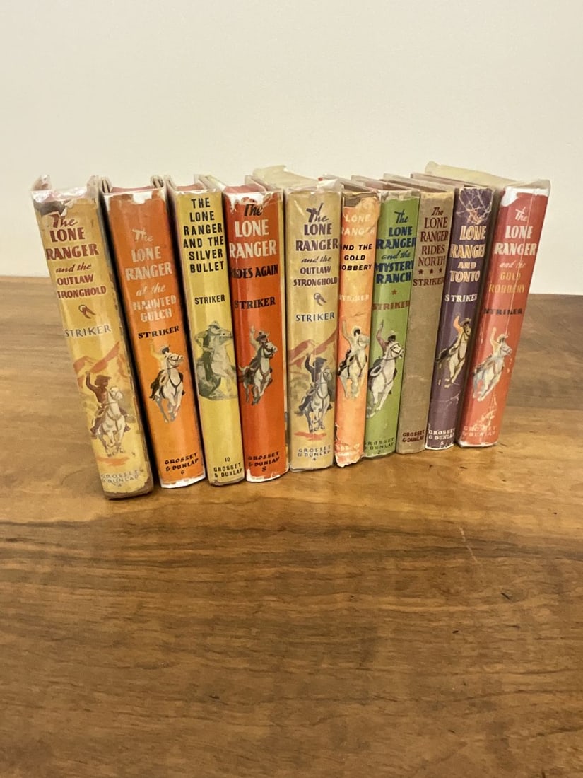 Lot Of 10 Hardcover Lone Ranger Books - Aug 09, 2025 | Appalachian ...