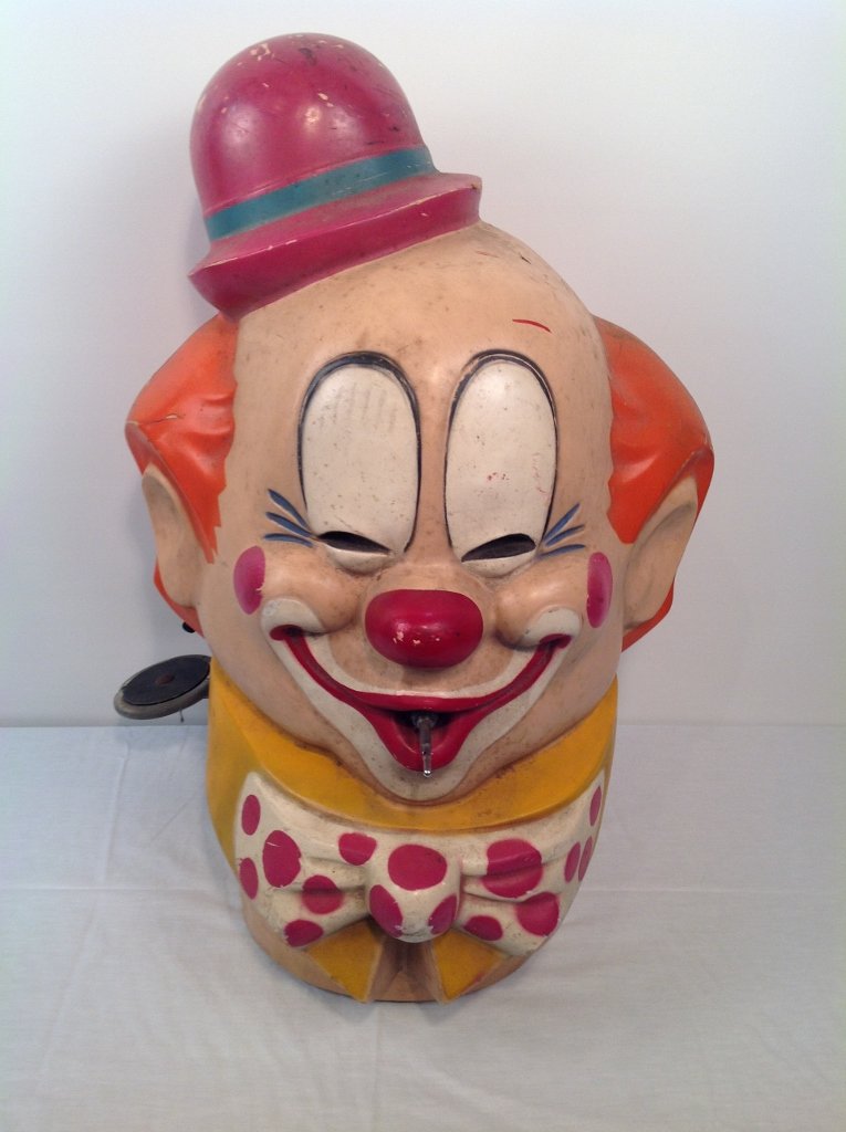 1971 Vintage Helium Tank Clown Head Cover