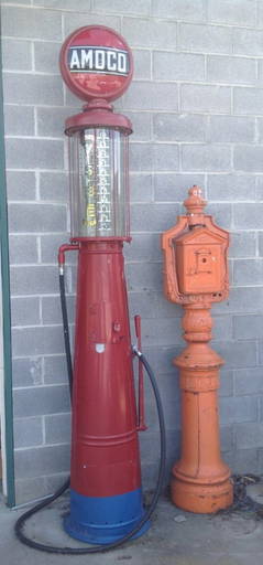 Amoco G13 Gravity Fed Gas Pump