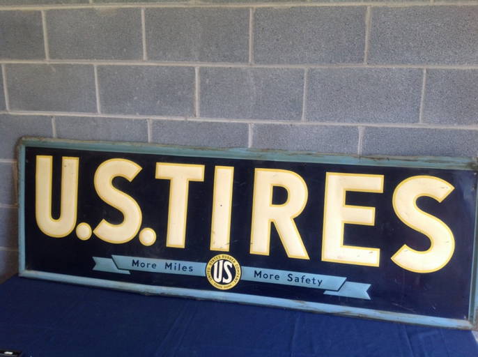 Original U.s. Tires Sign