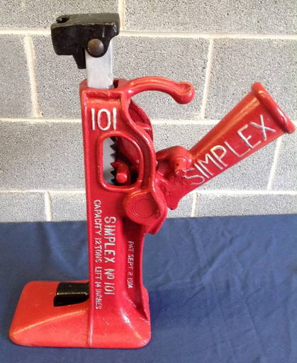 Simplex No. 101 Rail Road Jack