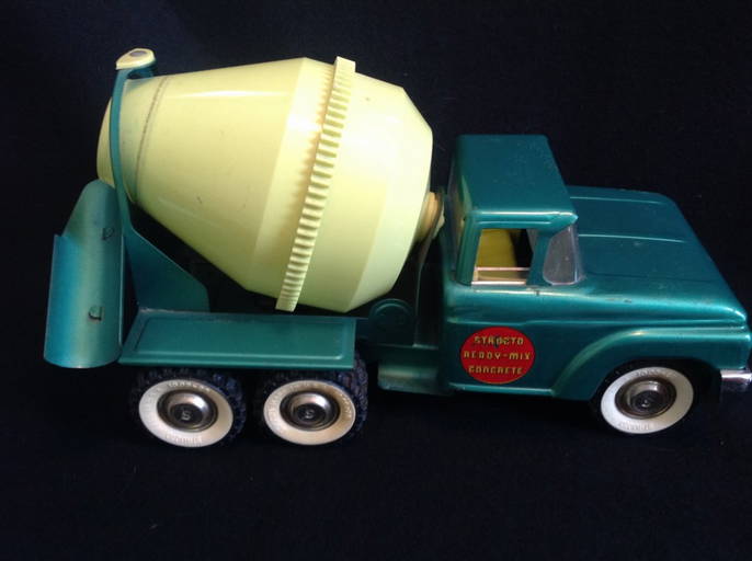 1960's Structo Ready Mix Concrete Truck