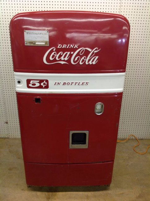 Early 50’s Westinghouse BV56 Coca-Cola Machine