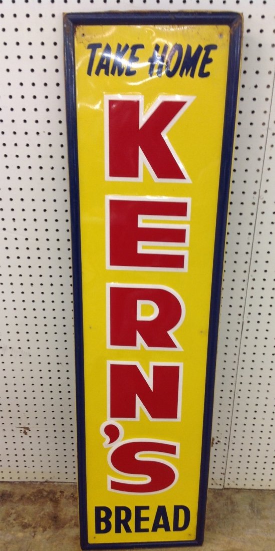 1960 Kern’s Bread Embossed Sign