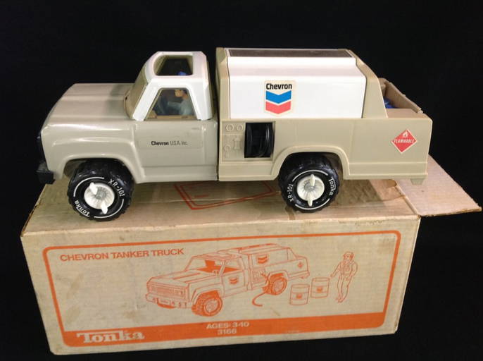 1970’s Tonka Chevron Tanker Truck #3166